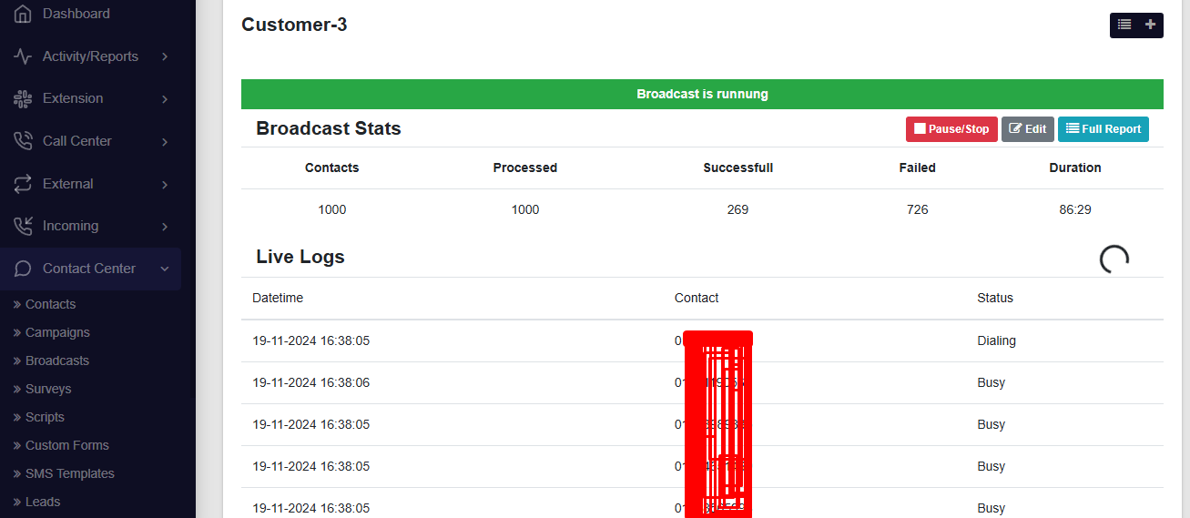 Call Broadcast | NextGenSwitch