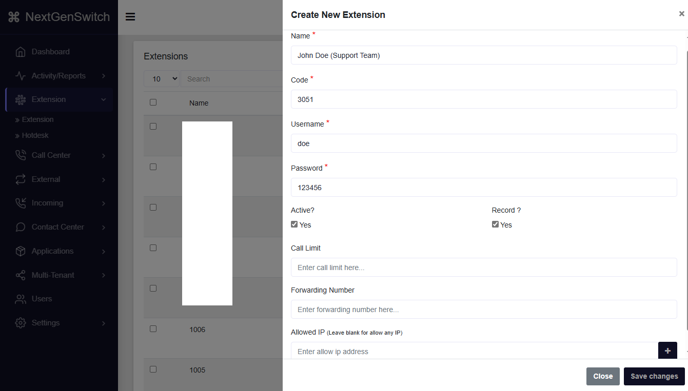 Extensions | NextGenSwitch